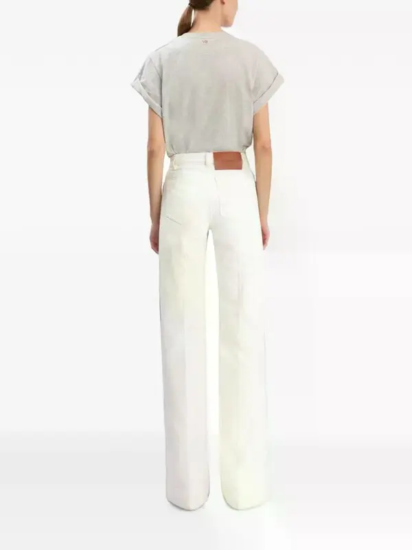 Victoria Beckham Tilly Rolled-sleeve T-shirt