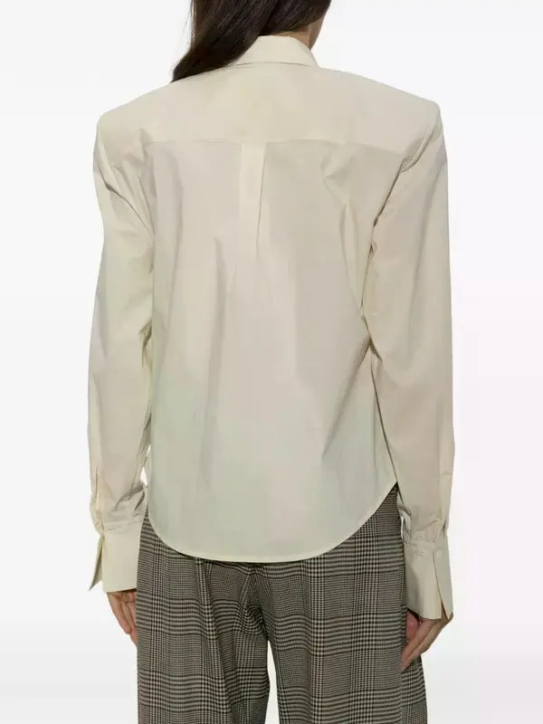 IRO PARIS Lizbeth Padded-shoulder Chest-pocket Shirt