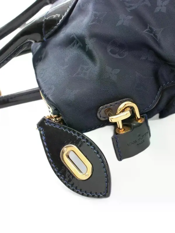 LOUIS VUITTON Lockit Monogram De Jour Tote Bag - Blue