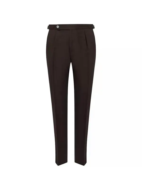 BOSS Pleated Side-adjuster Trousers