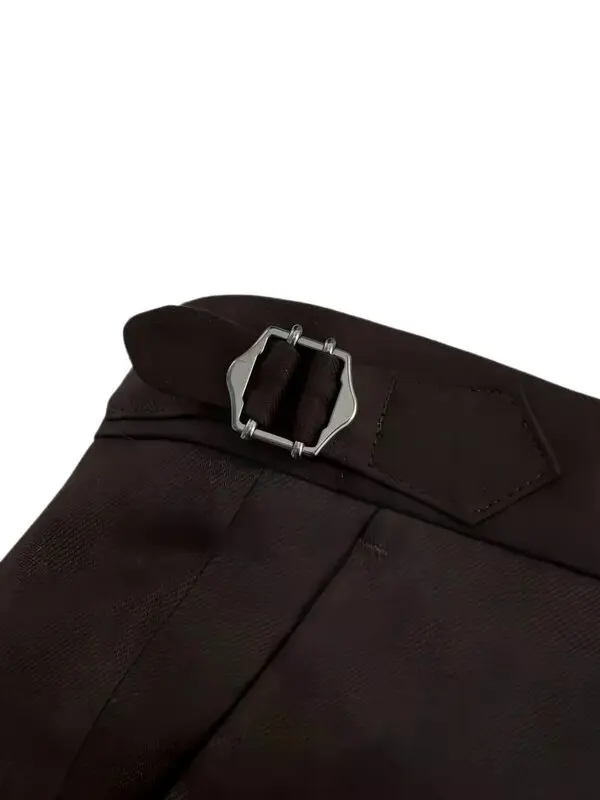 BOSS Pleated Side-adjuster Trousers