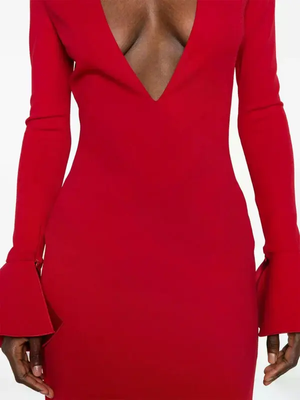 Solace London Hutton V-neck Maxi Dress
