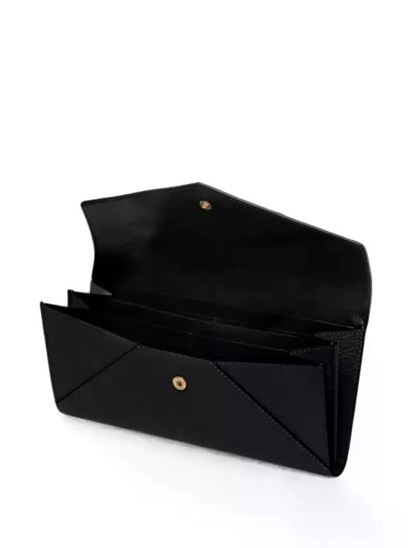 Chloé Logo-plaque Grained Leather Wallet