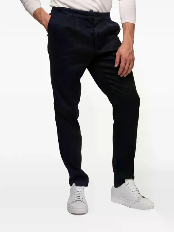 DEVORE INCIPIT Pleated Trousers With Elasticated Waistband