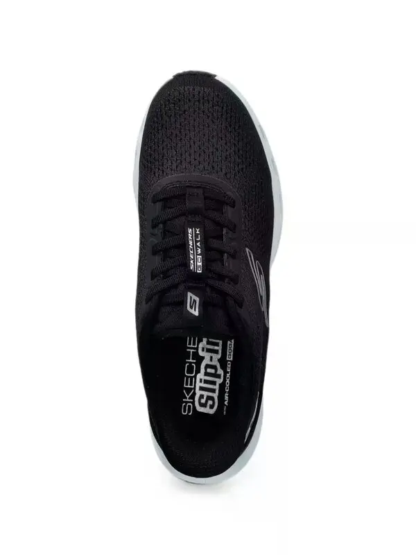 Sketchers Slip-ins Go Walk Glide-step 2.0 Nessa Lace-up Sneakers - Black