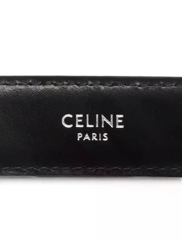 Celine Triomphe Buckle Belt