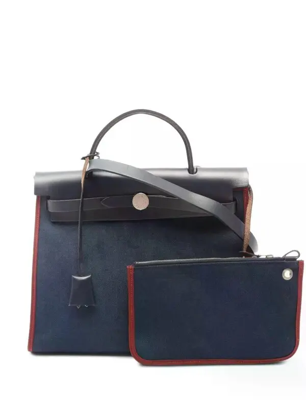 Hermès Herbag Zip Pm Handbag - Blue