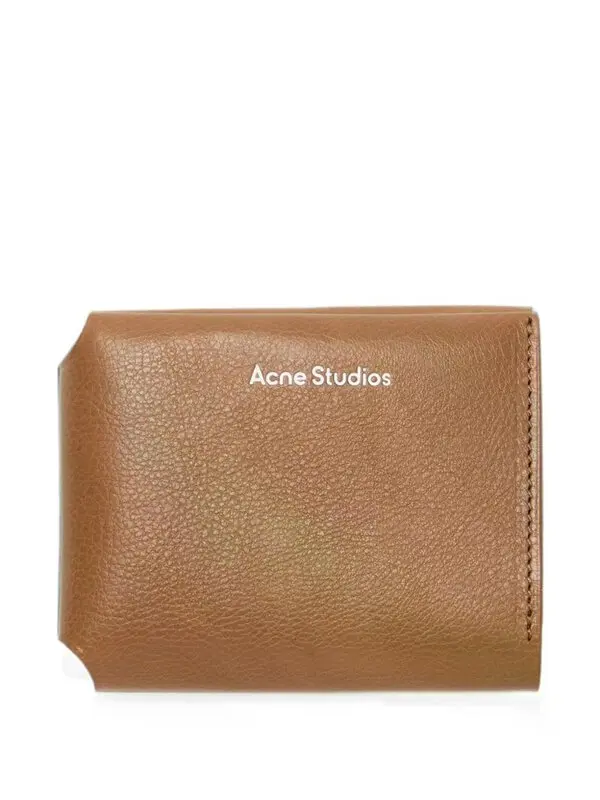 Acne Studios Fold Wallet - Brown
