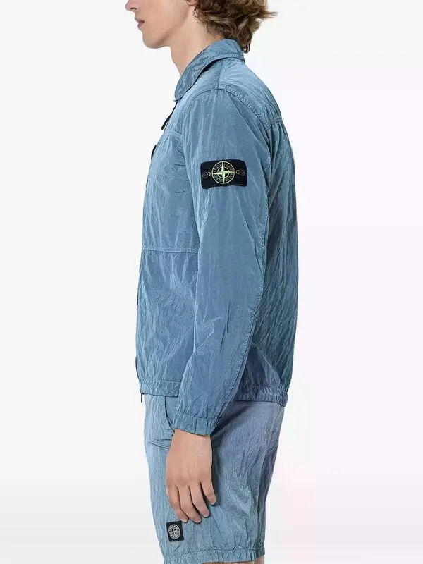 Stone Island Logo-patch Zip-up Jacket