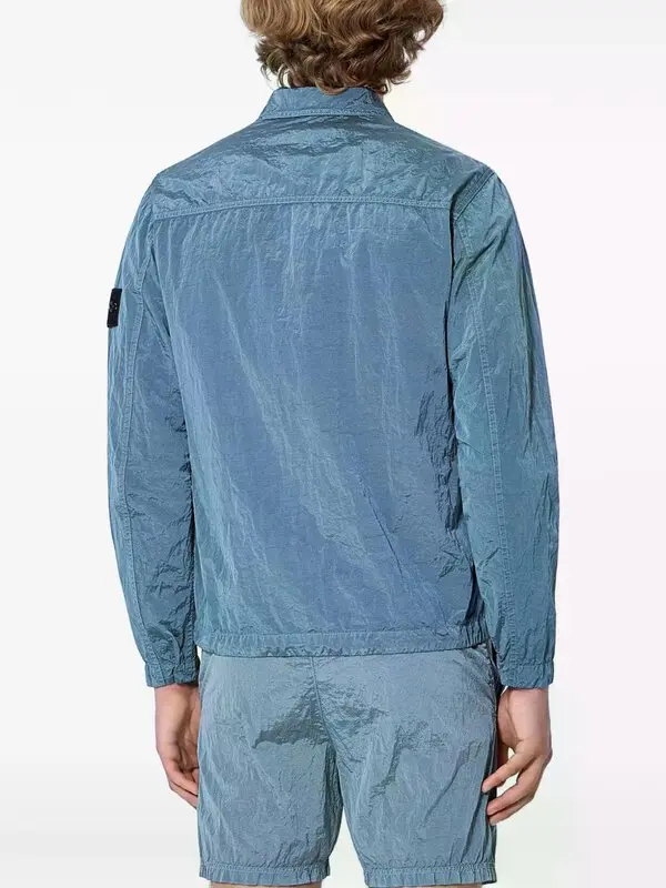 Stone Island Logo-patch Zip-up Jacket