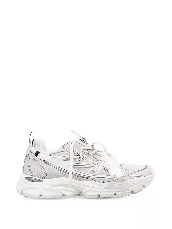 Off-White Be Right Back" Denim Sneakers - Grey