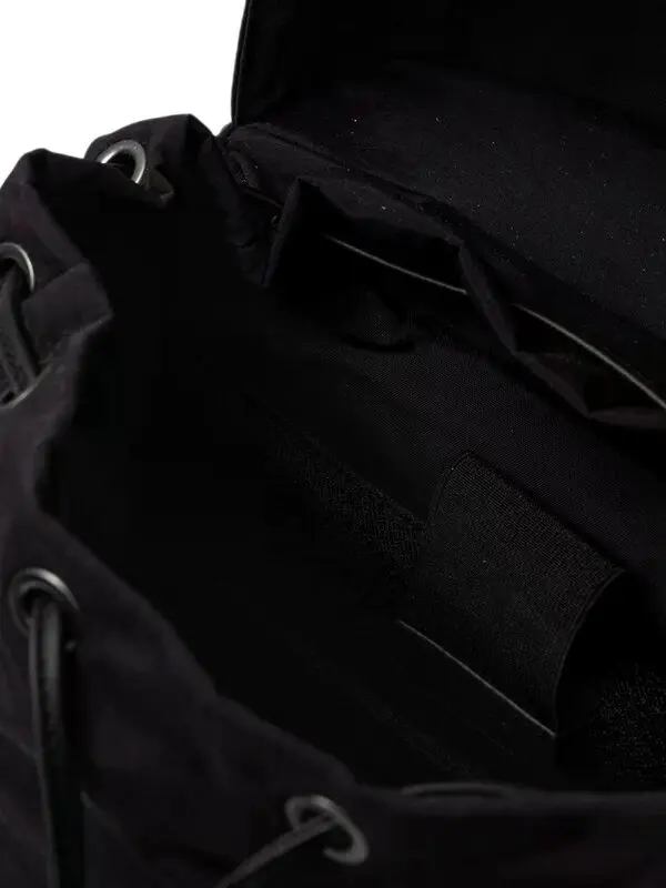 TRUSSARDI Buckled Drawstring Backpack