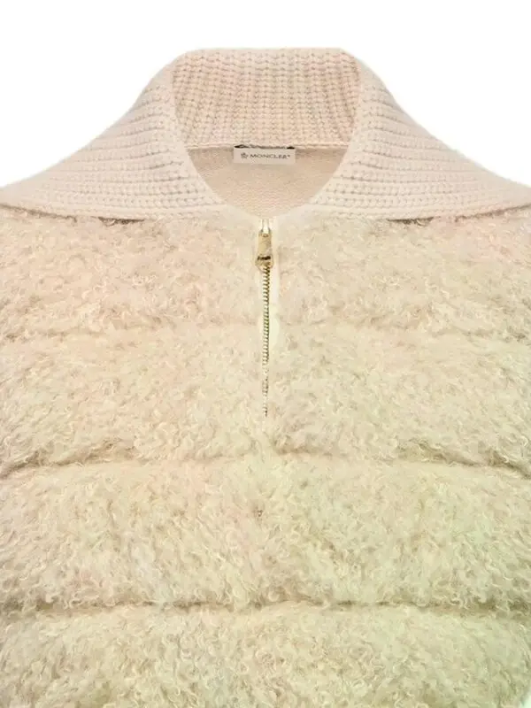 Moncler Quilted Shearling-effect Vest