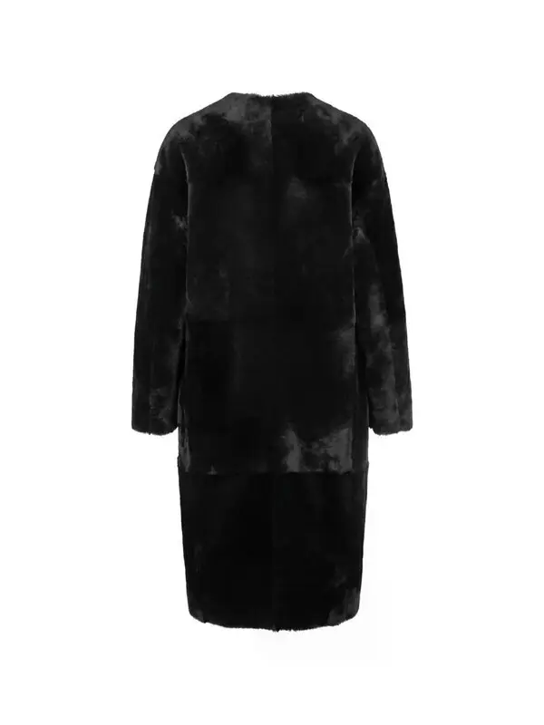 BLANCHA Shearling Panelled Coat