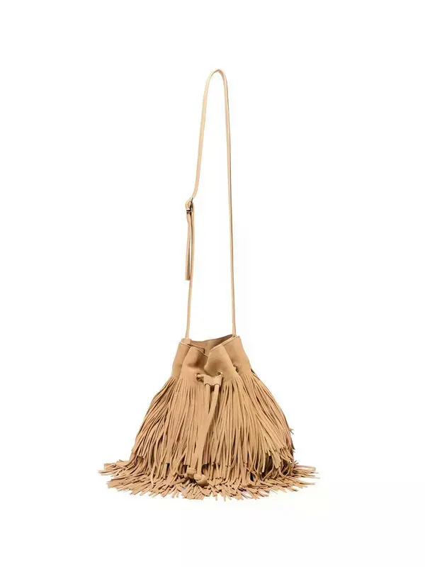 Simkhai Marena Fringe Crossbody Bag - Neutrals