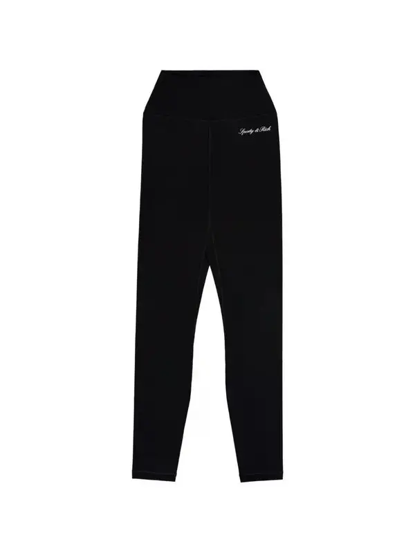 SPORTY & RICH Logo-print Leggings