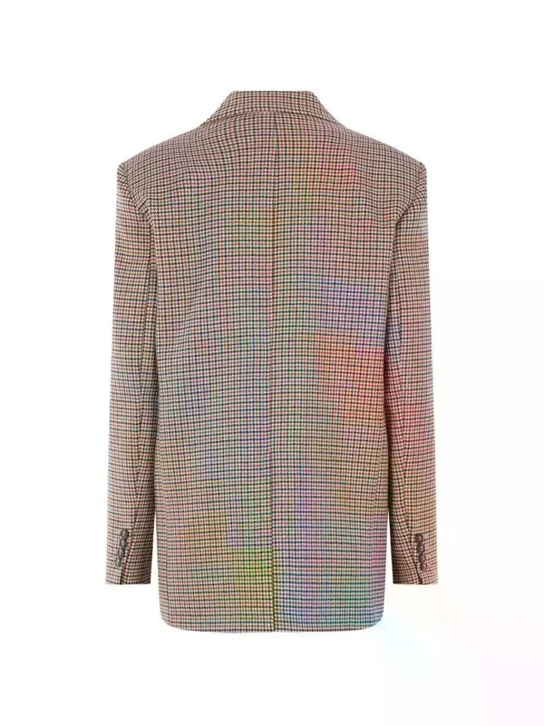 Max Mara Houndstooth Single-breasted Jacket