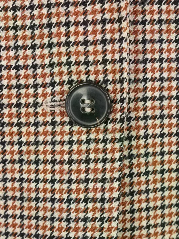 Max Mara Houndstooth Single-breasted Jacket