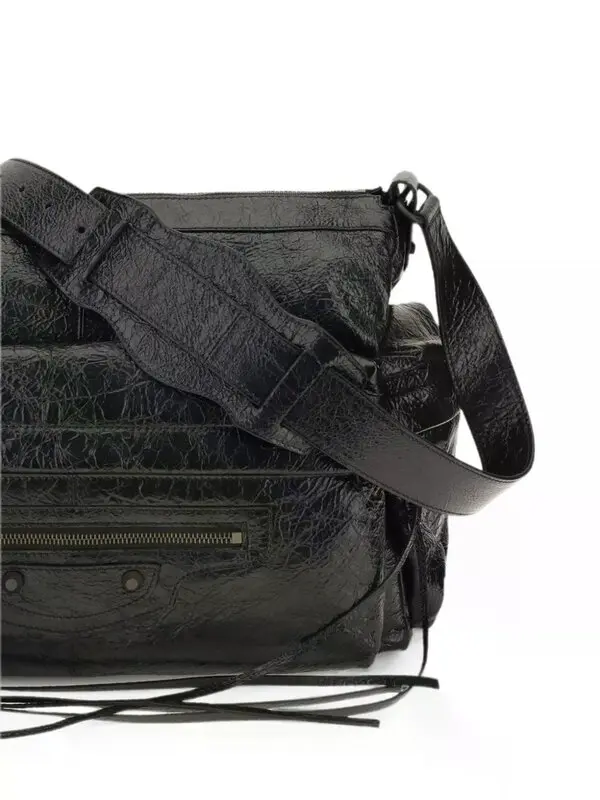 Balenciaga Medium Le City Multipocket Shoulder Bag - Black