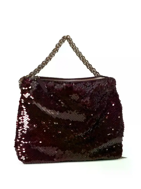 JIMMY CHOO Callie Sequin Embellished Tote Bag