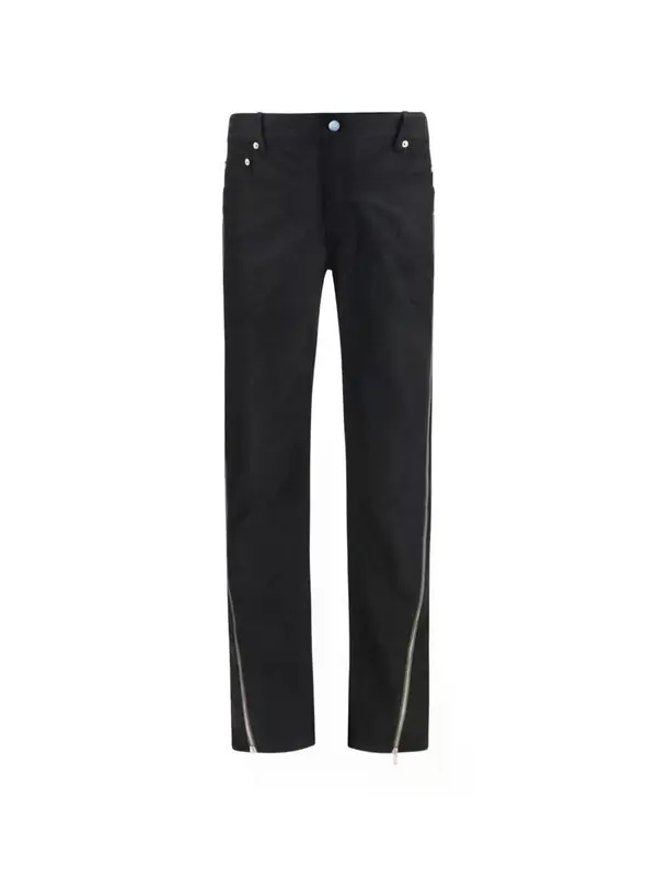 Rick Owens Vega Side-zip Straight Leg Jeans