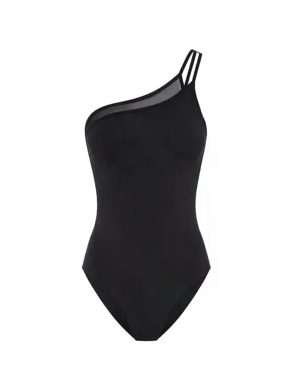 GOTTEX One-shoulder Swimsuit With Mesh Panel