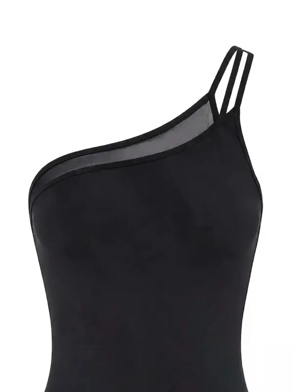 GOTTEX One-shoulder Swimsuit With Mesh Panel