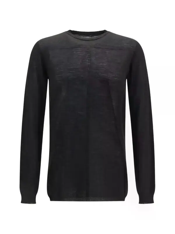 Rick Owens Biker Level Sweater - Black
