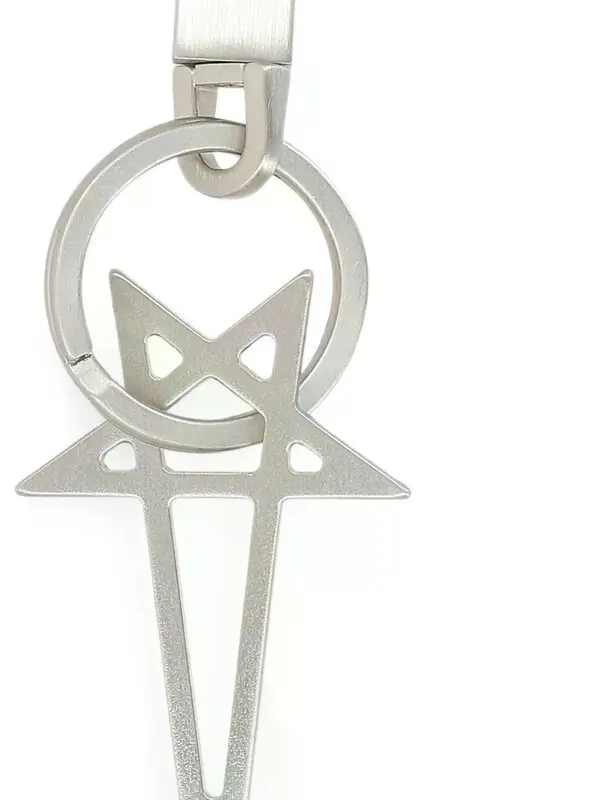 Rick Owens Pentagram Keychain