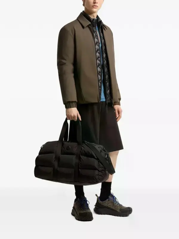 Moncler Padded Quilted Duffel Bag - Black