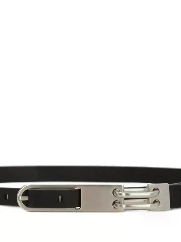Rick Owens Leather Buckle Fastening Belt