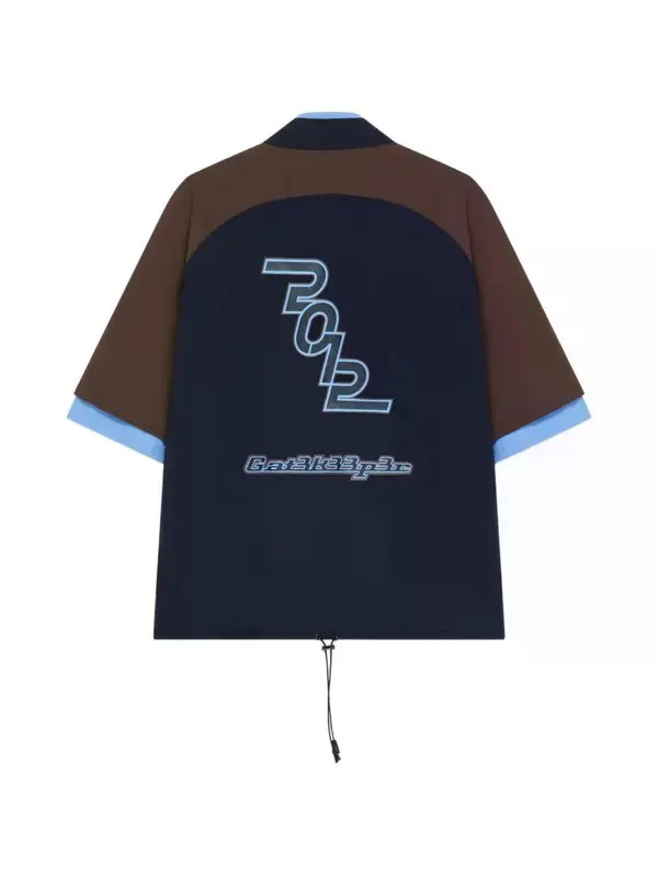 NAMESAKE Colorblock Half Sleeve T-shirt