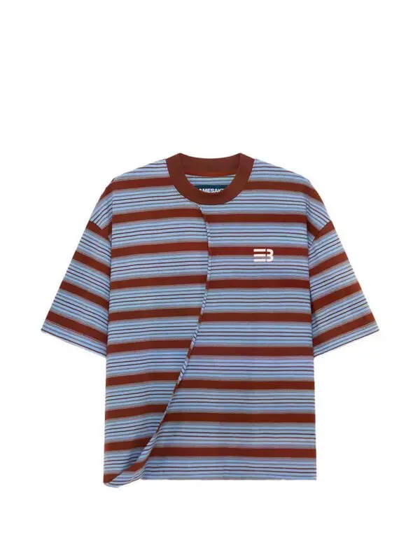 NAMESAKE Striped Short-sleeve T-shirt