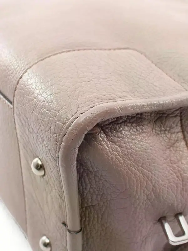 Loewe Amazona Leather Tote Bag - Grey