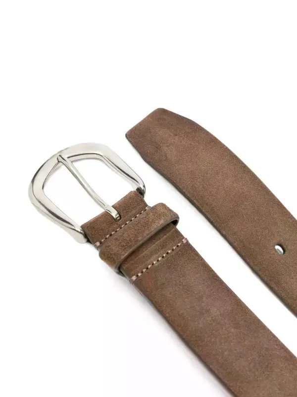 Officine Creative Suede Belt - Brown