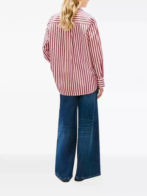 Tommy Hilfiger Vertical Stripe Cotton Shirt
