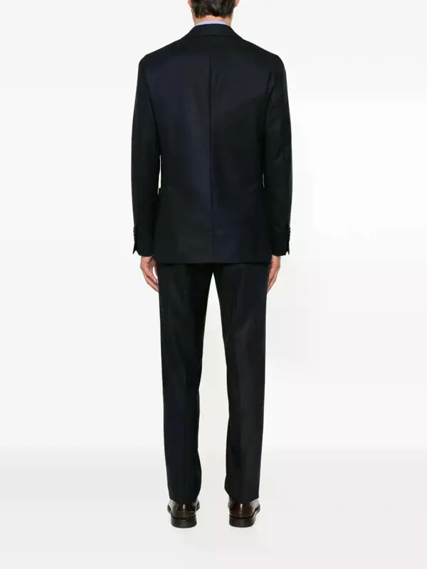LARDINI Pinstripe Single-breasted Suit