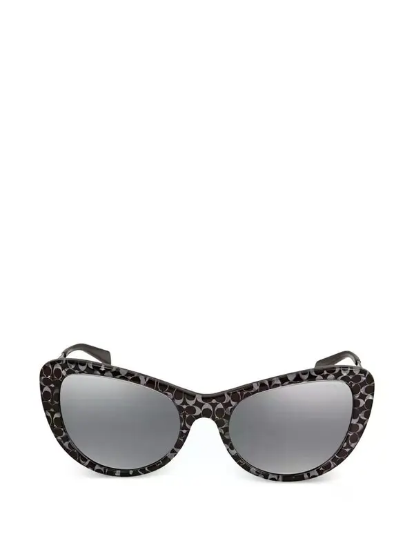 COACH Cat-eye Sunglasses With Monogrammed Frame
