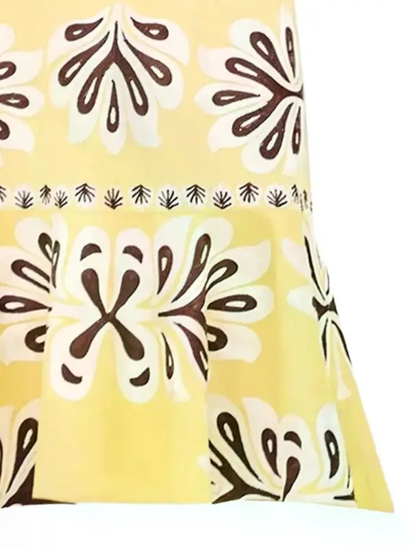 Alexis Sirena Graphic-print Midi Dress