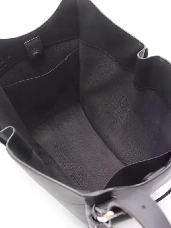 Loewe Leather Tote Bag - Black