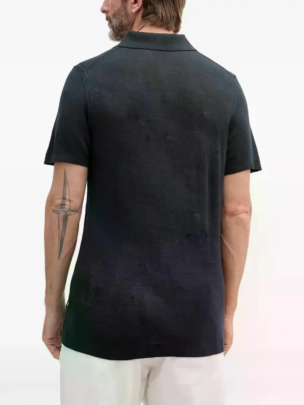 JOOP! Malioson Short-sleeve Button-up Polo Shirt