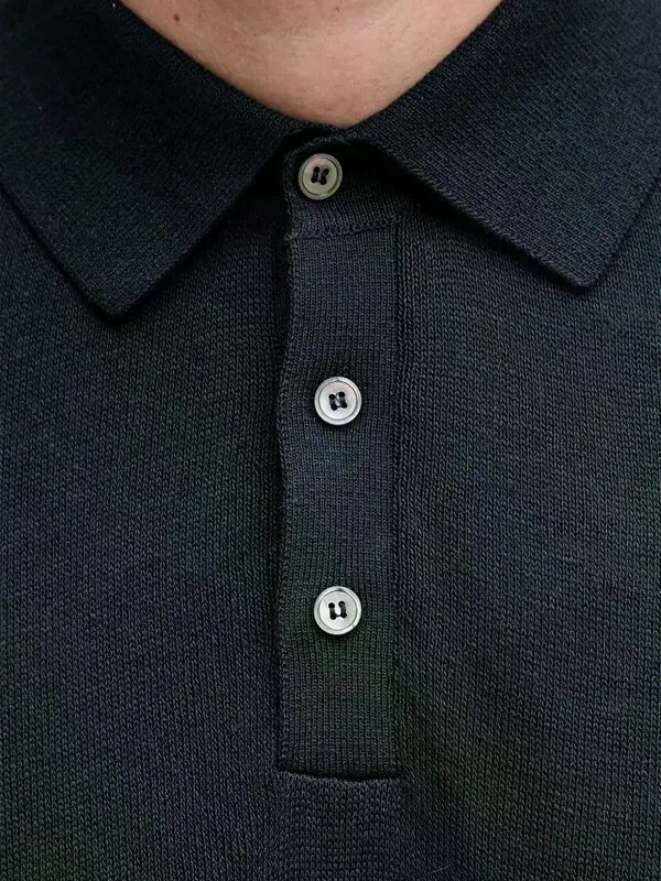 JOOP! Malioson Short-sleeve Button-up Polo Shirt