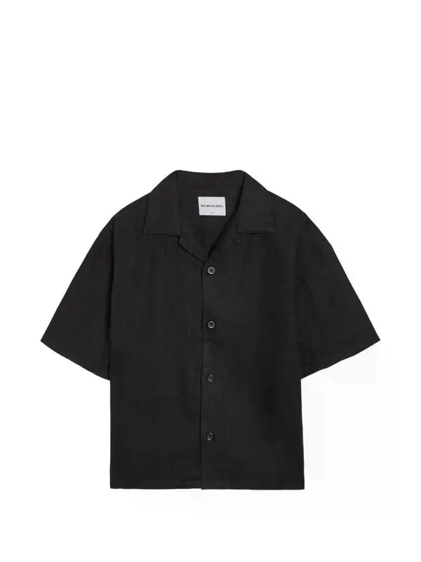 MKI MIYUKI ZOKU Linen Camp-collar Shirt