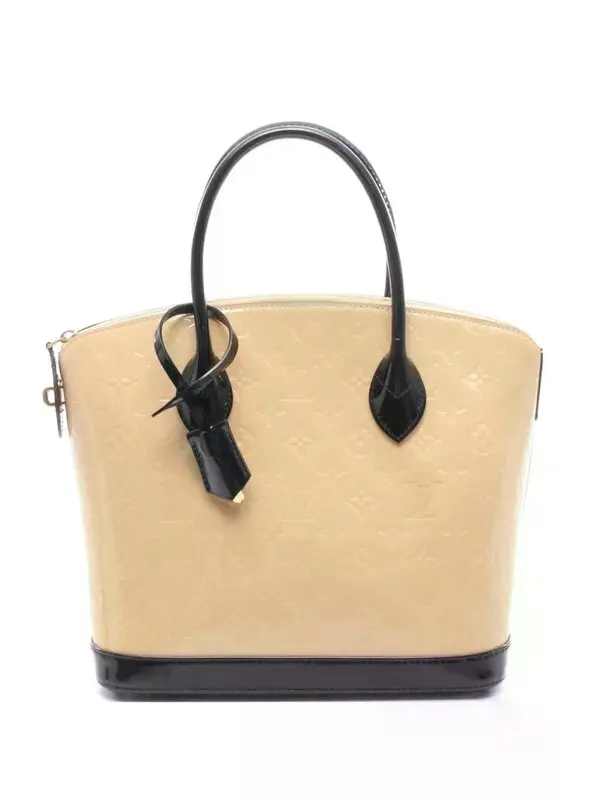 LOUIS VUITTON Lockit Monogram Vernis Tote Bag - Neutrals