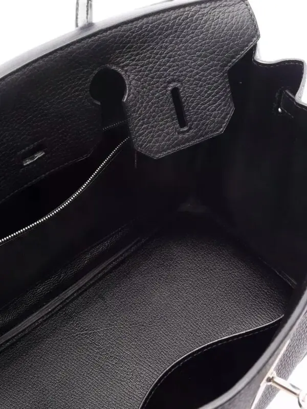 Hermès 30 Birkin Tote Bag - Black