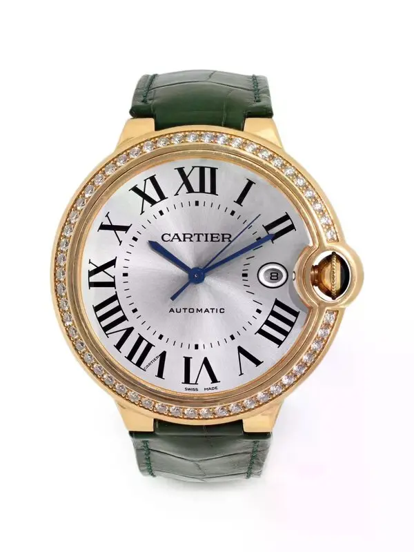Cartier Ballon Bleu Diamond 42mm Watch - Silver
