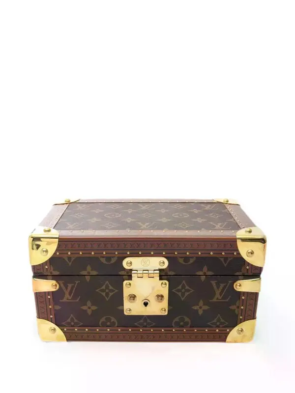 LOUIS VUITTON Monogram Coffret Treasure 24 Jewelry Box - Brown