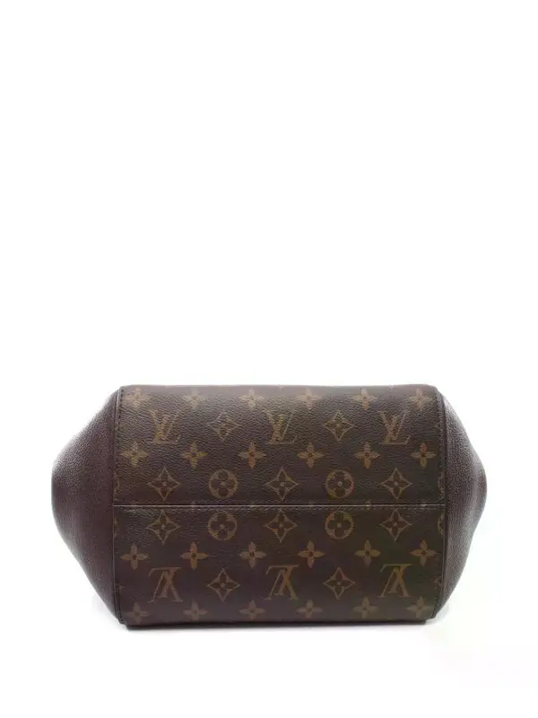 LOUIS VUITTON Monogram Fold Tote Handbag - Brown