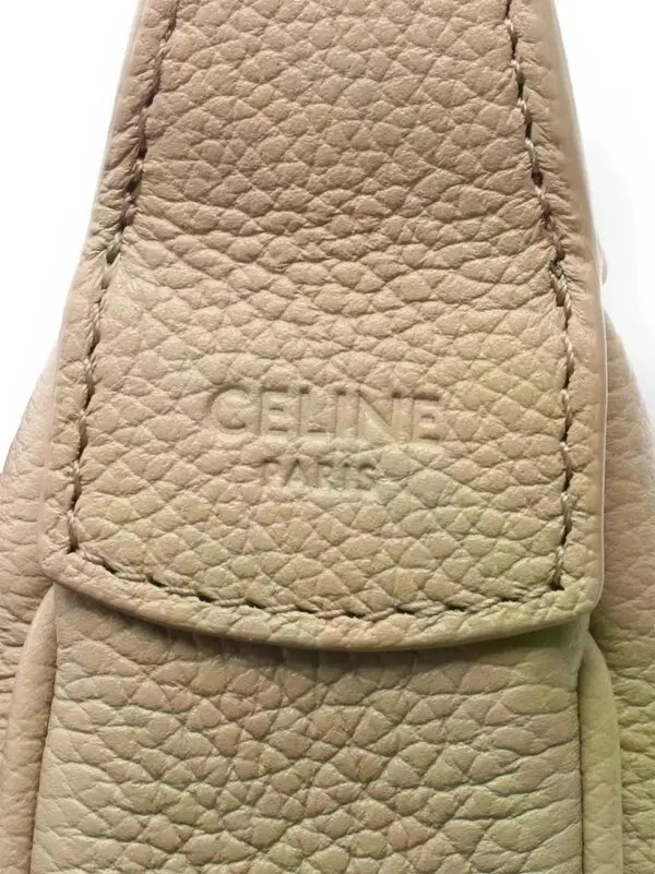 Celine Teen Lulu Leather Tote Bag - Neutrals