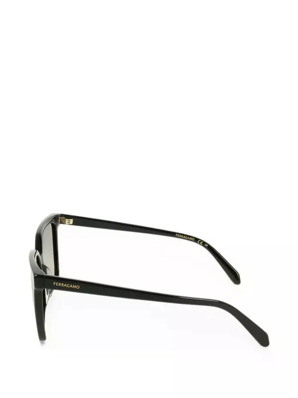 FERRAGAMO Square Frame Sunglasses